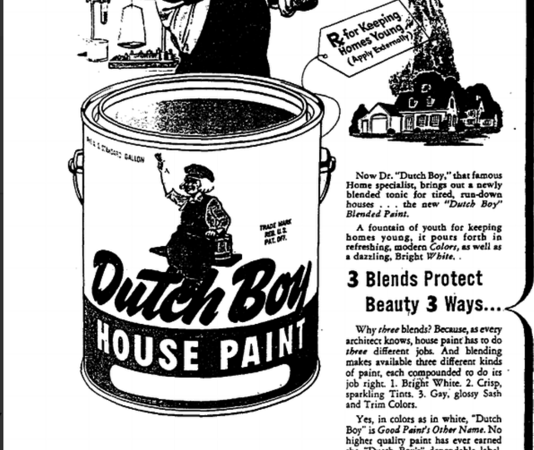 Dutch Boy Lead Paint